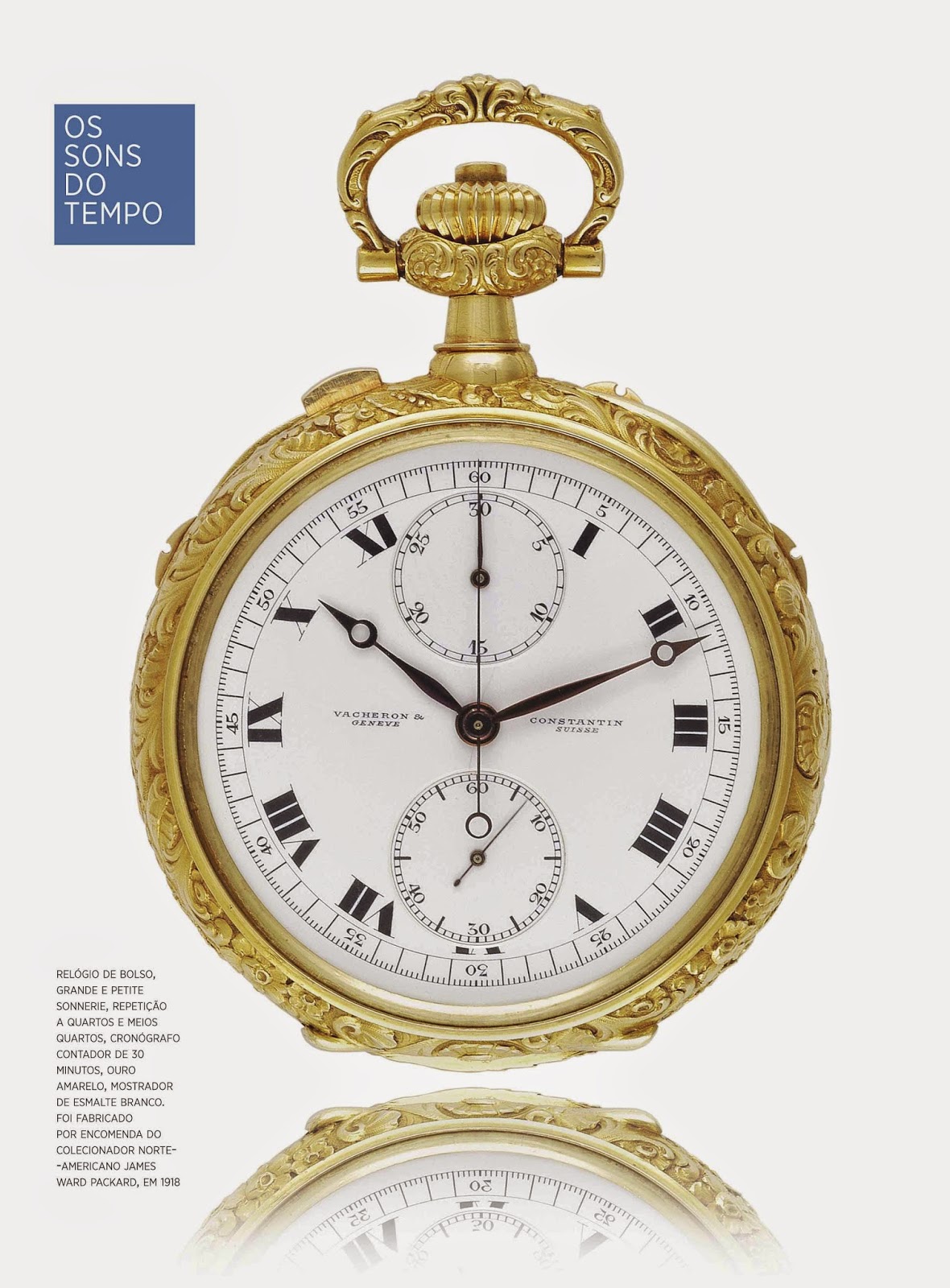 Estação Cronográfica: Relógios históricos Vacheron Constantin
