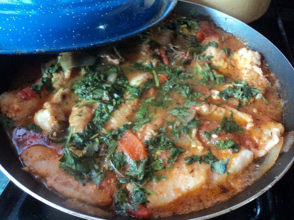 Rico y saludable: Pescado ranchero