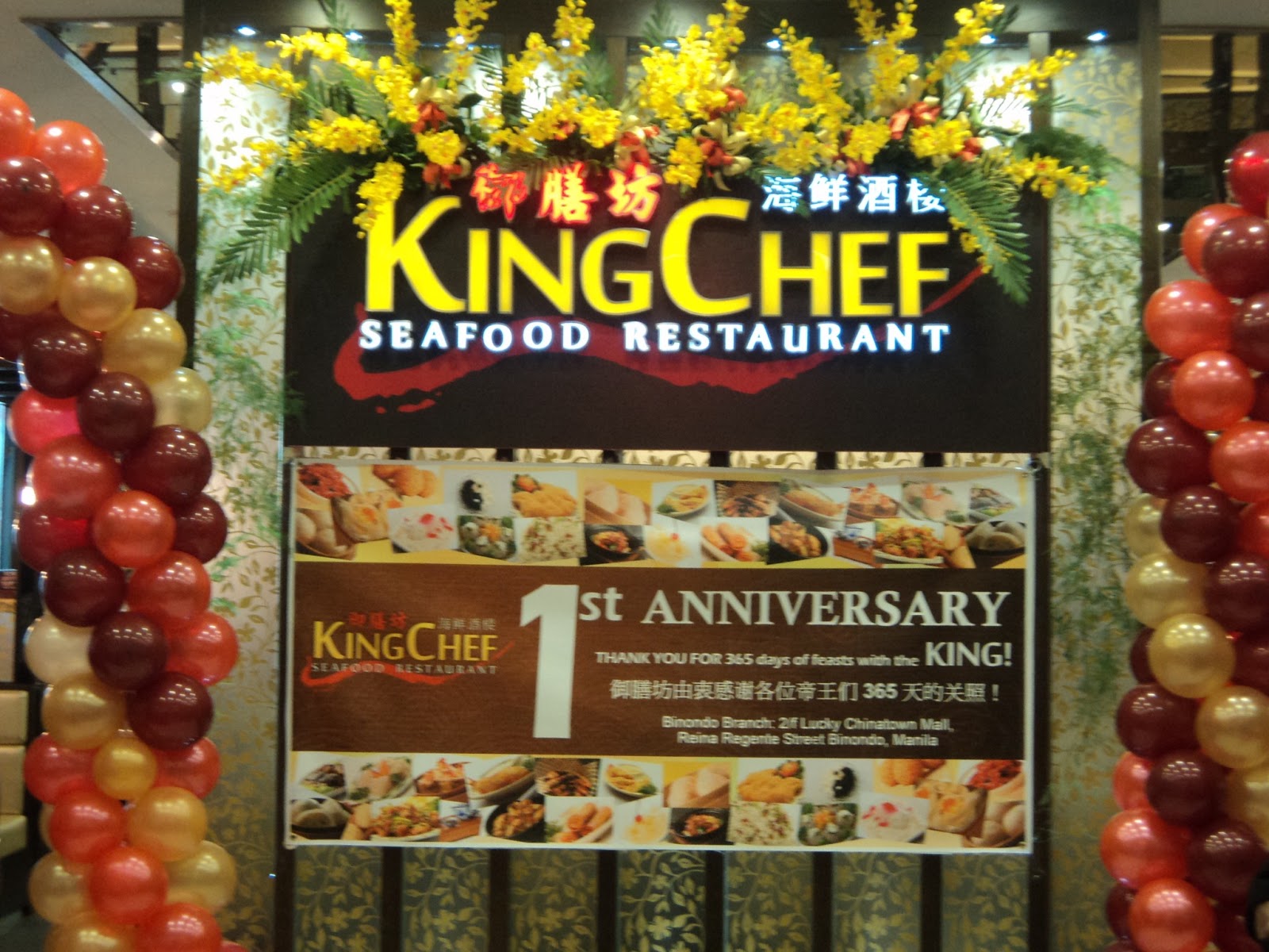 WITTY MOMSIE: ANNIVERSARY SPECIAL OF KING CHEF SEAFOOD RESTAURANT