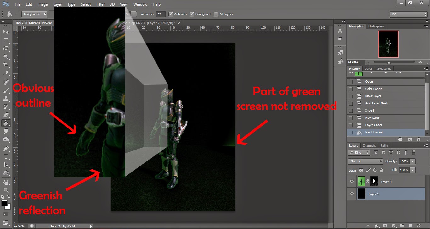 [Tutorial] How to Extract Image using Green Screen