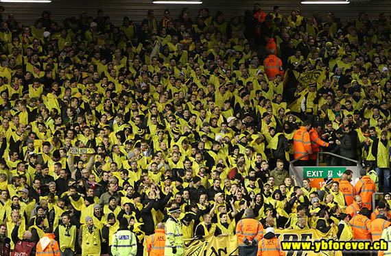 Ultras on tour: Liverpool-Young Boys