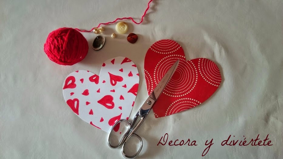 Como hacer un corazón en relieve
