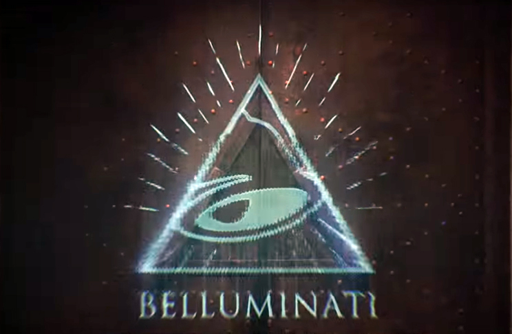 Taco Bell Illuminati Logo