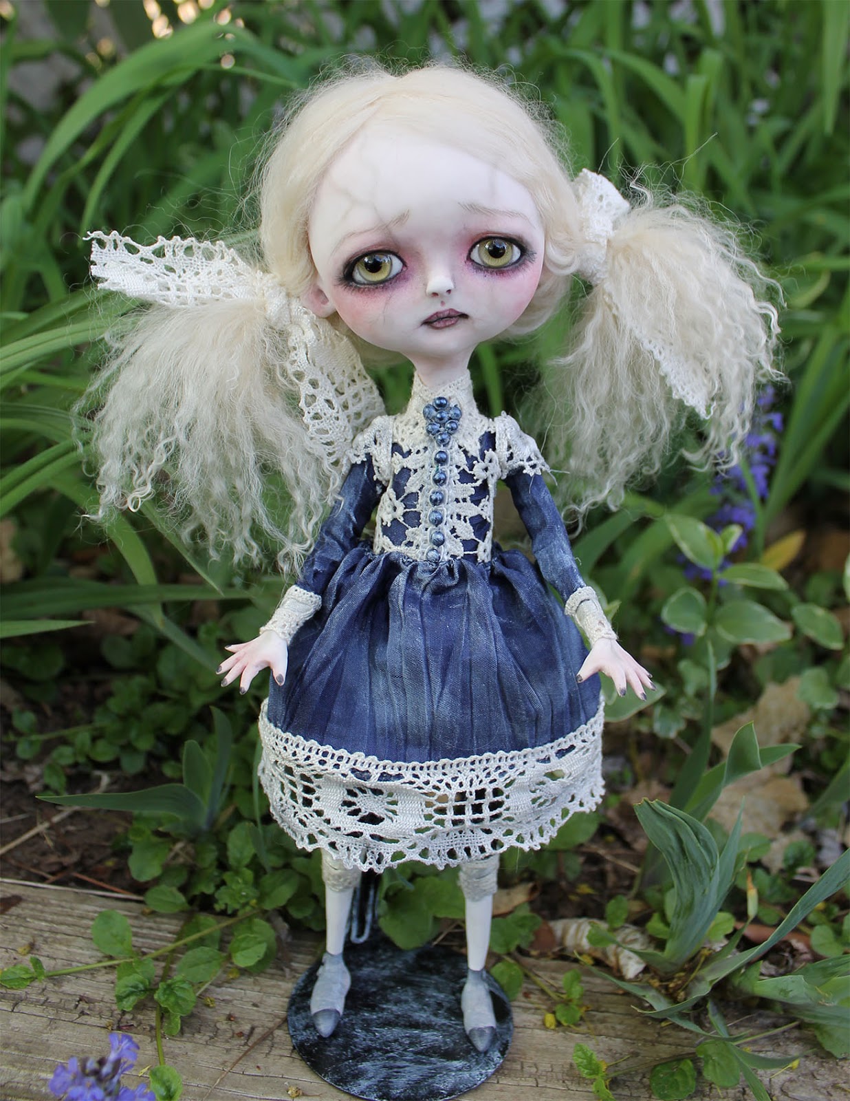 Anne Marie Gibbons Lil' Poes OOAK goth dolls and monsters.: OOAK art ...