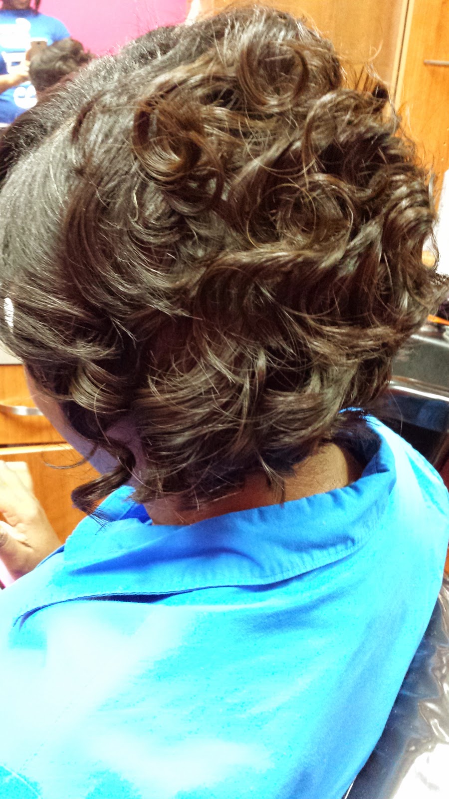 Full Sew-In With Minimal Hair Left Out | LaToya Jones