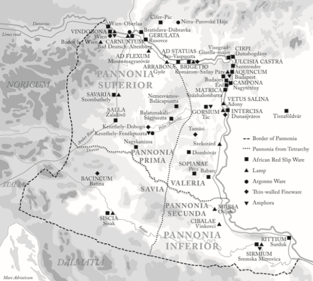 La producción cerámica bajoimperial: Pannonia, entre fronteras y rutas ...