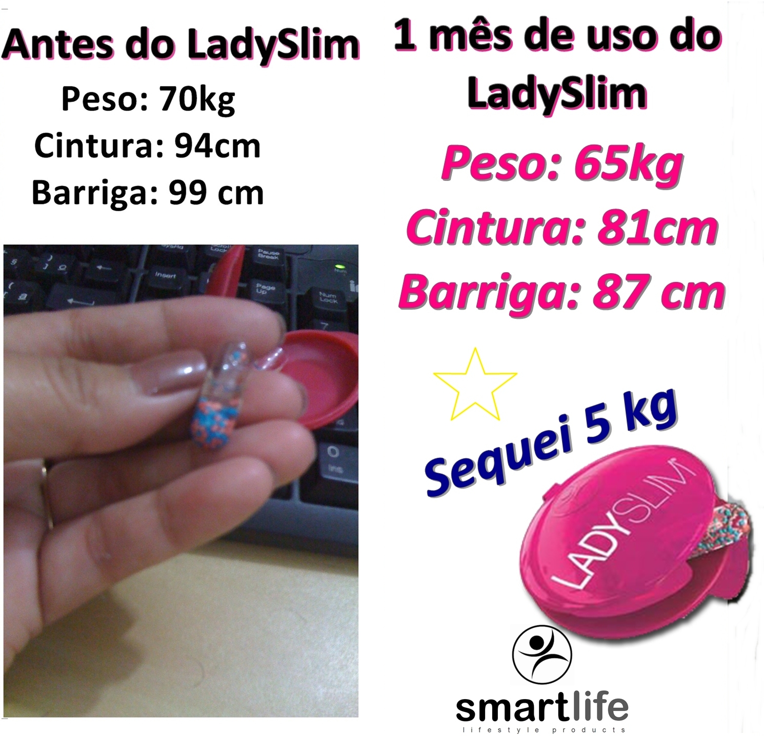 Esquentando o Clima: Testei Lady Slim e AMEI