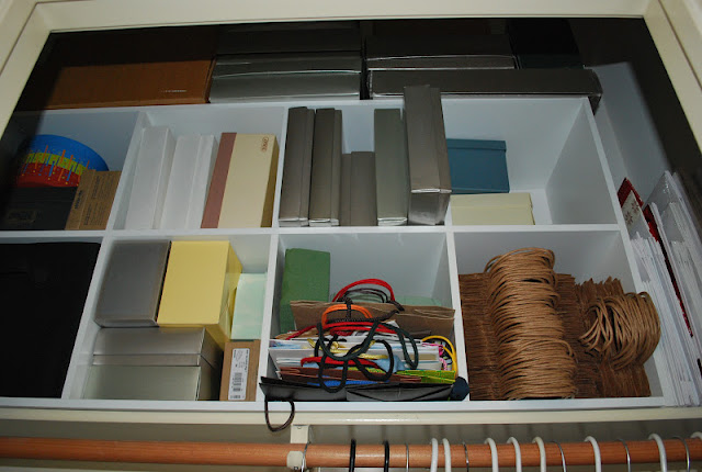 It's Ella's World Now: Organizing- Wrapping Station