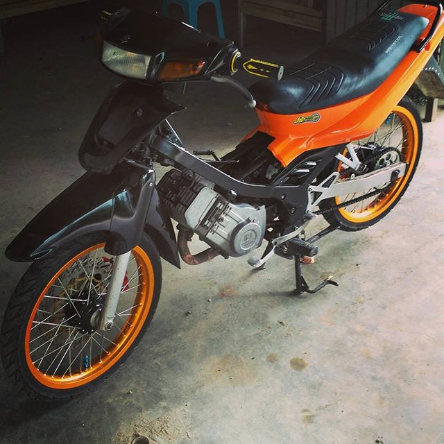 68 Foto Modifikasi Motor Satria 2 Tak Harian Terpopuler