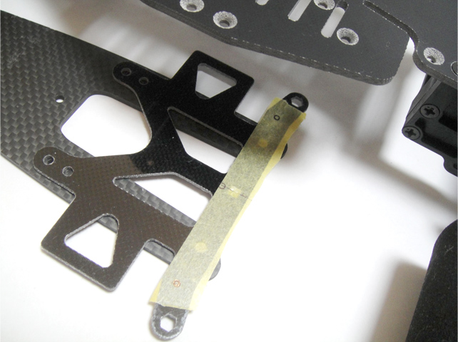 TRG FP2：F103ボディ用リアボディマウント