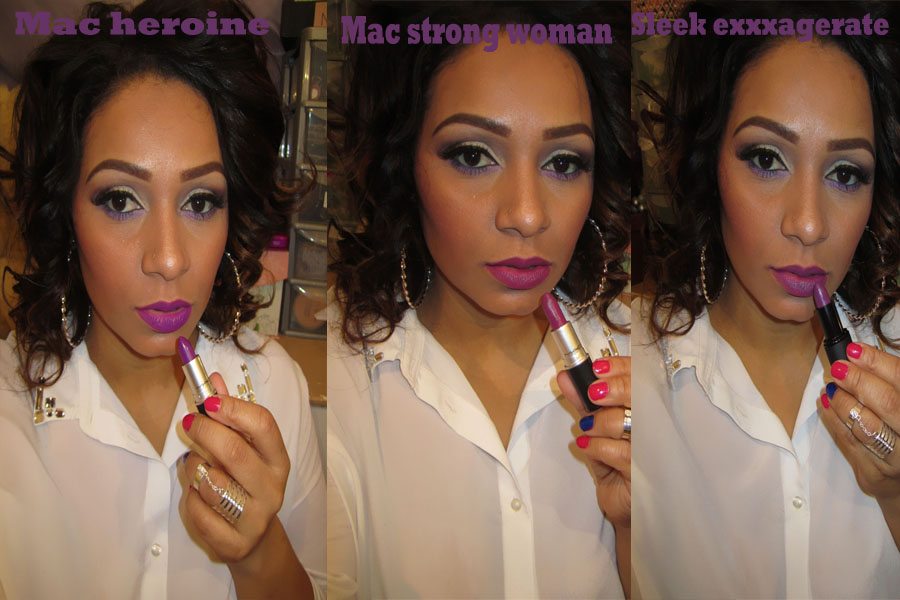 VAIDOSA VICIADA: Makeup look ft. Mac lipstick "Heroine"