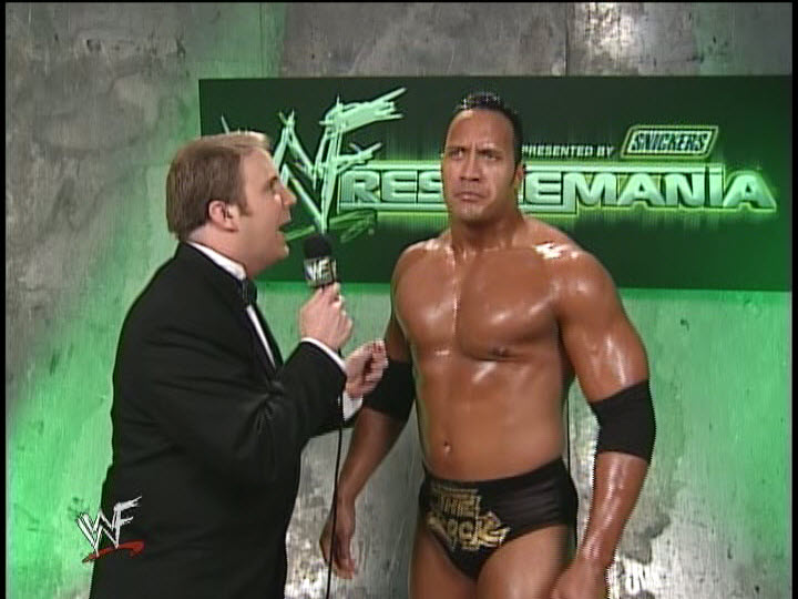 The Rock Wwf 2000