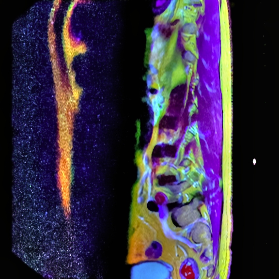 Nevit's blog: Color MRI of the Lumbar vertebrae
