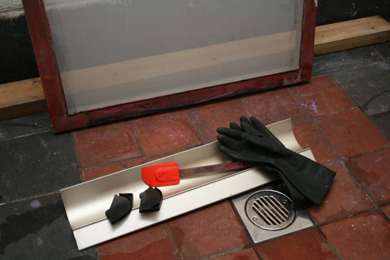 Acetate Printing : Coating a screen