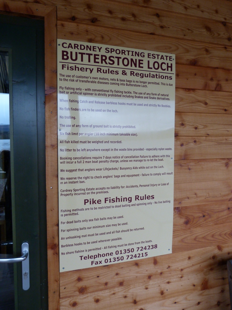 Memoirs of a Bed & Breakfast Owner: Butterstone Loch Fishery