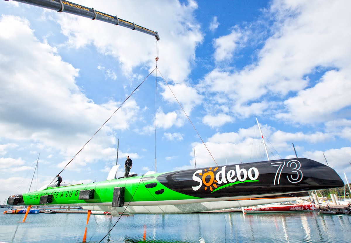 Images / Fin de chantier pour Sodebo Ultim', le maxi trimaran de Thomas ...