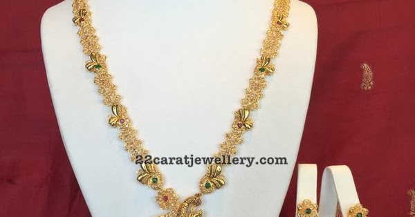 Delicate Uncut Diamond Long Chain - Jewellery Designs