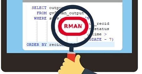 Query Historical messages of RMAN