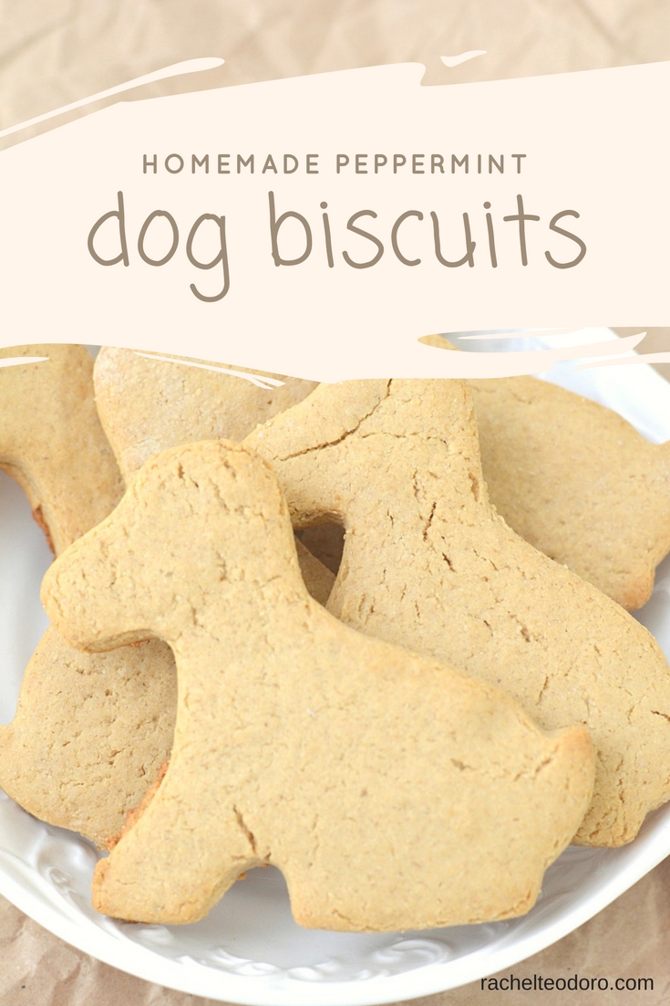 Homemade Peppermint Dog Biscuit Recipe