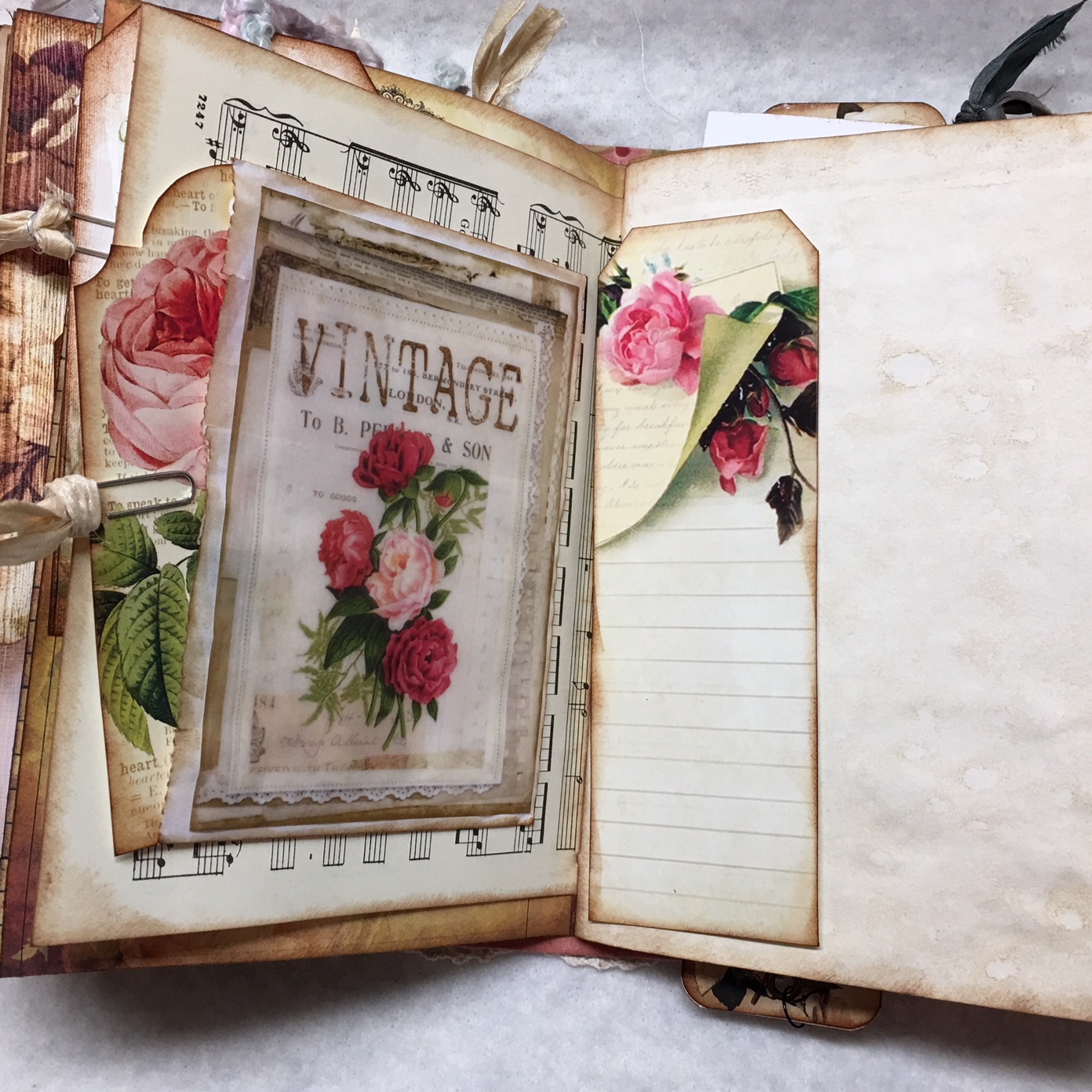 Bountiful Heirlooms: Shabby Chic Junk Journal