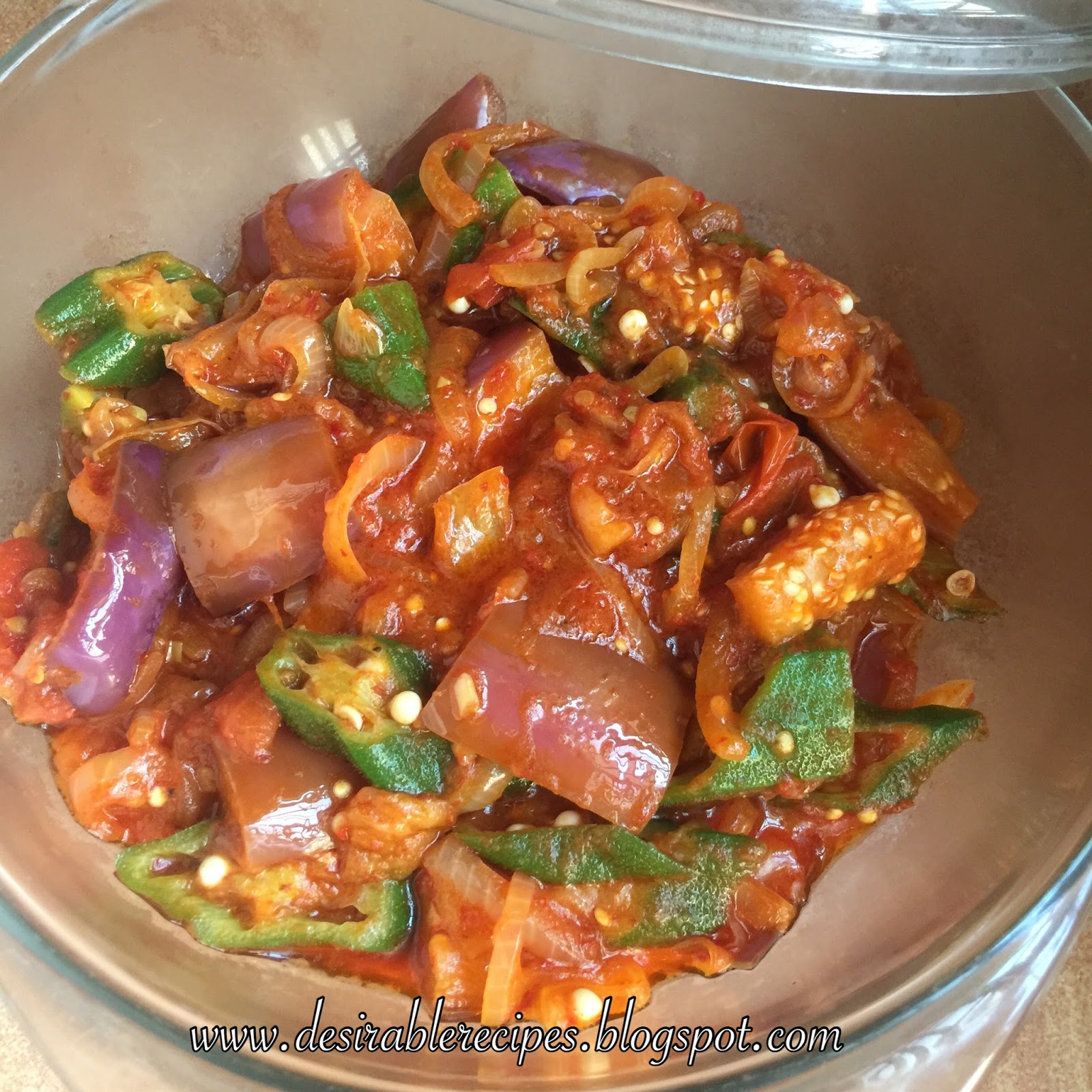 Sambal Asam Mix Vegetables