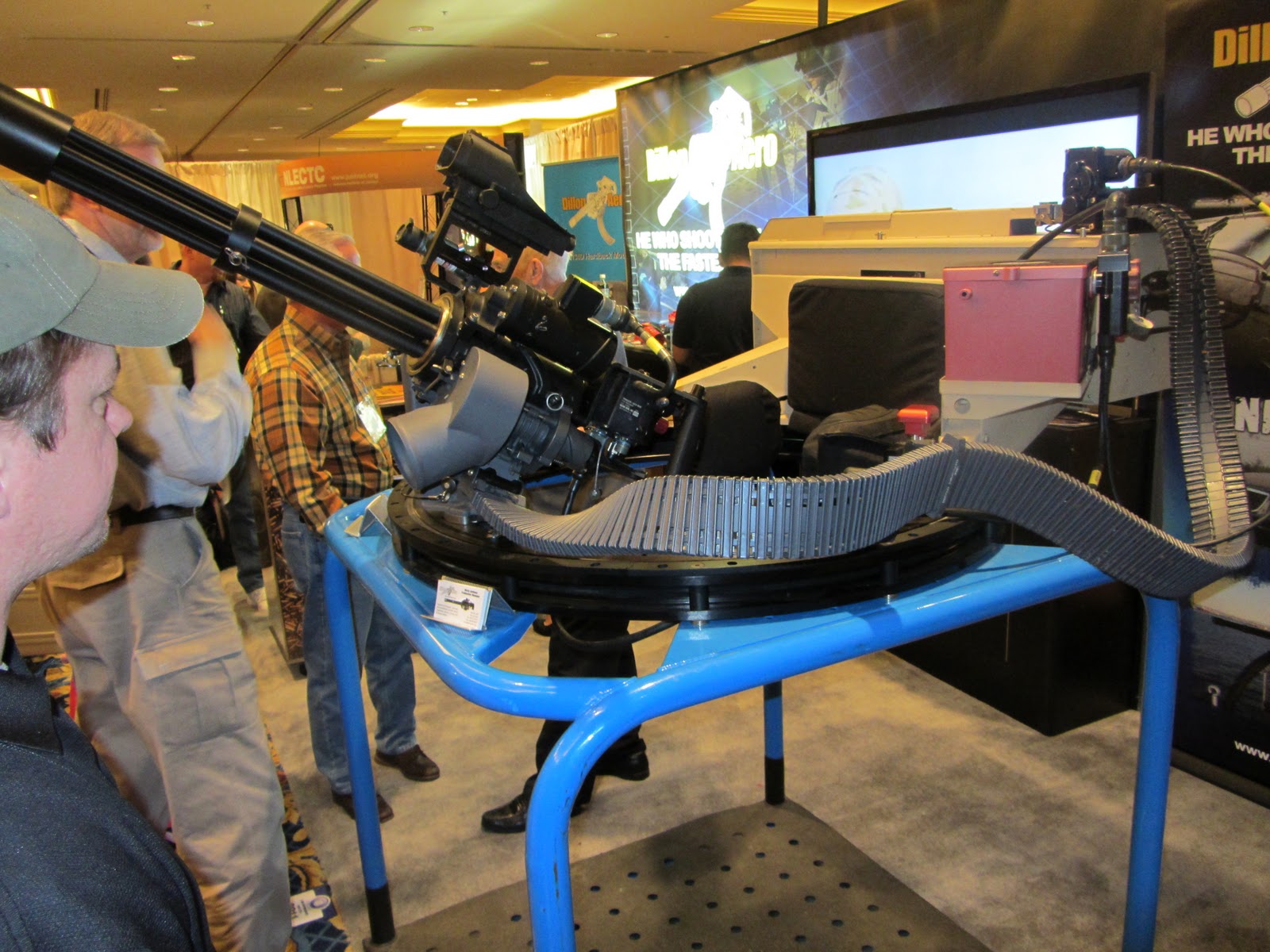 Firearms and Training: 2012 SHOT Show: XM134 Mini Gun