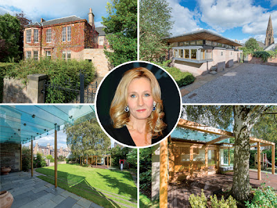 Subcelebrate: J.K. Rowling vende a casa onde escreveu a série Harry Potter
