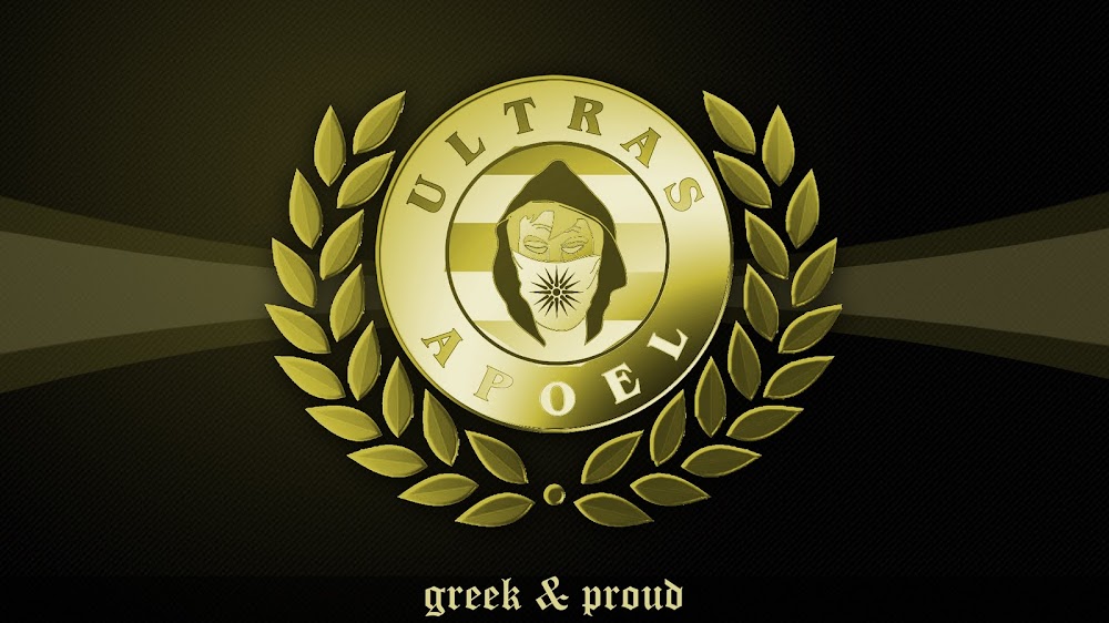 Apoel Ultras logo - gold ~ APOEL gallery