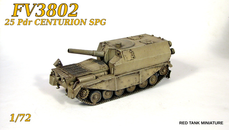 Gulumik Military Models: FV3802 25Pdr CENTURION SPG 1/72