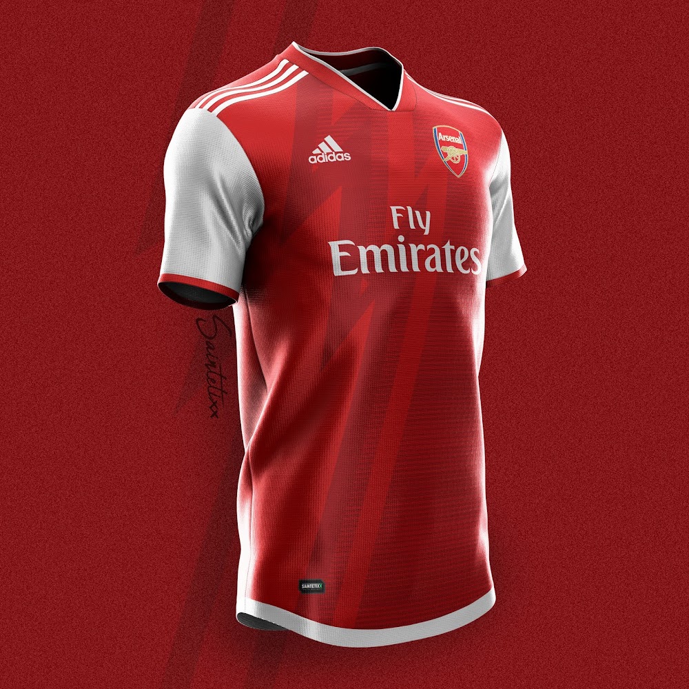 Adidas Arsenal 19-20 Home, Away & Third Kit Concepts by Saintetixx ...