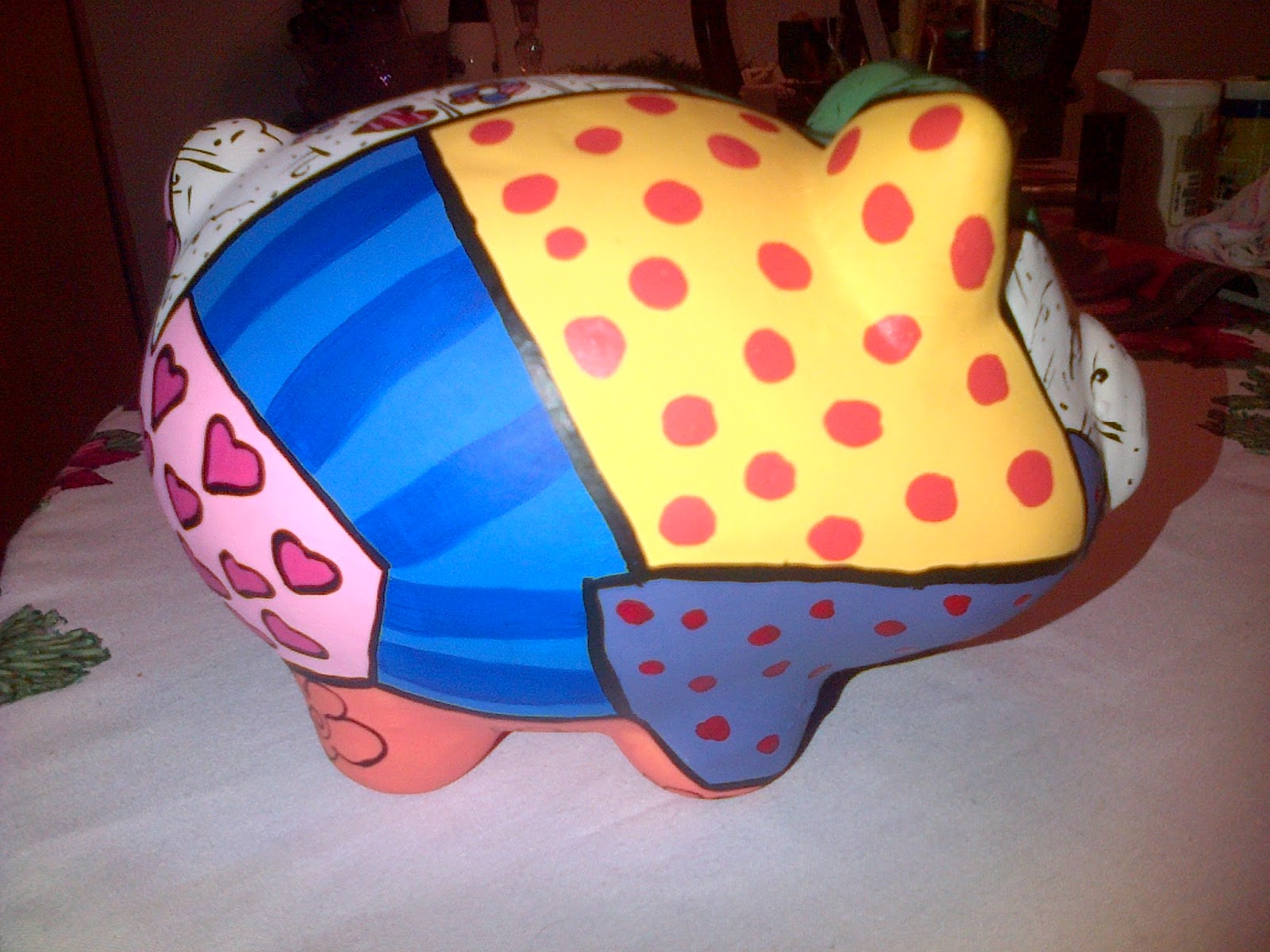 MegaMarrano Pintado De Britto - Mega Marranos pintados