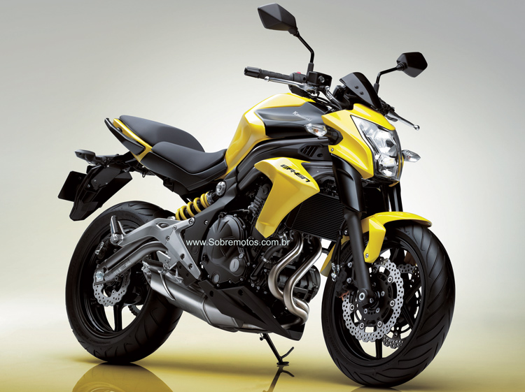 GP MOTOR & CYCLE MULT-MARCAS: Nova Kawasaki ER6-N 2013 no Brasil