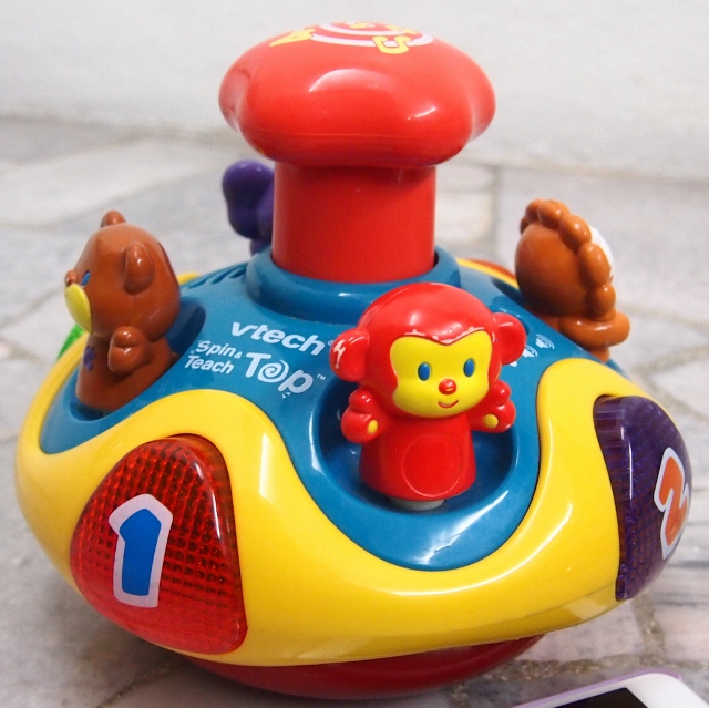 JuaiMurah: Vtech Spin N Teach Top