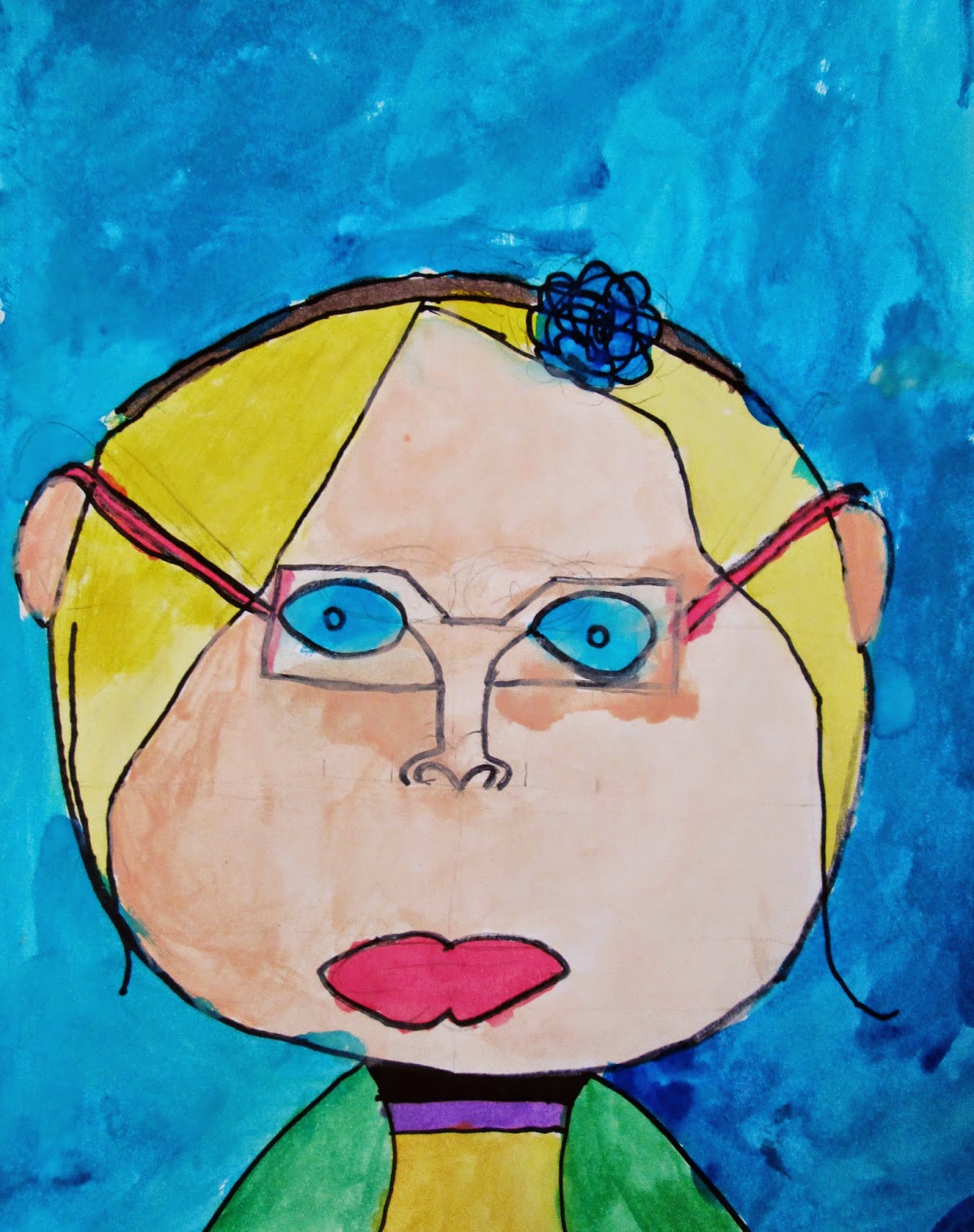ART WITH SCHMIDT: 3rd Grade - Portraits
