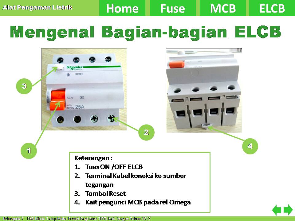 Alat Pengaman Listrik : Fuse, MCB dan ELCB (Tugas PKB TIPTL Modul D ...