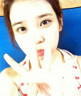 KPOP World (IU and Wooyoung for ever): (Pict) IU Cute Selca Part 1