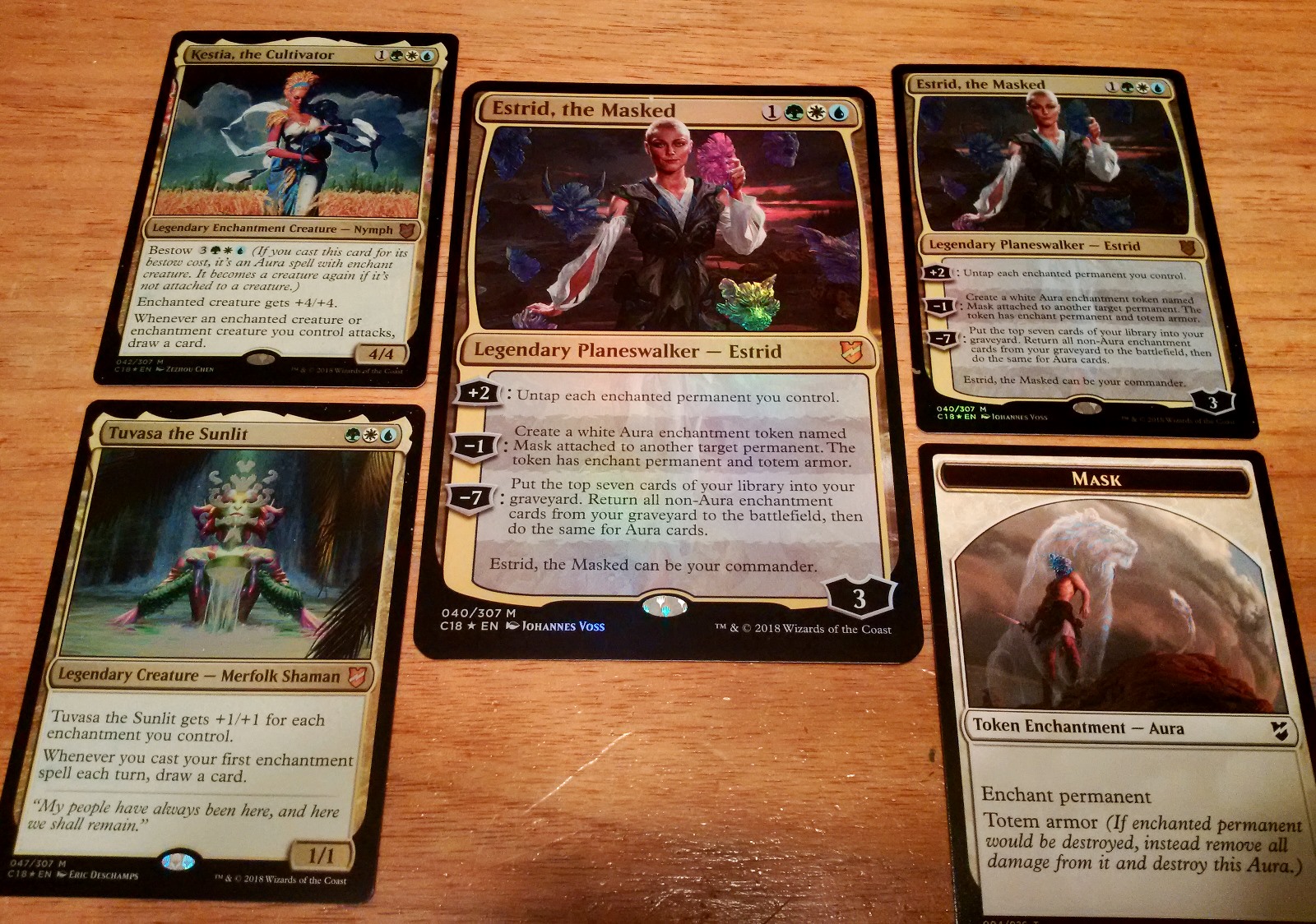 MTG Realm: Commander 2018 - Bant Enchant