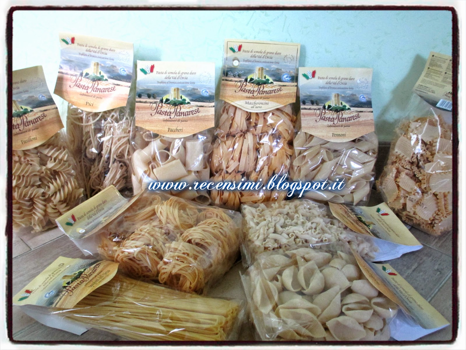 l'arte delle recensioni: Pasta Panarese: La pasta della Val D'Orcia che ...