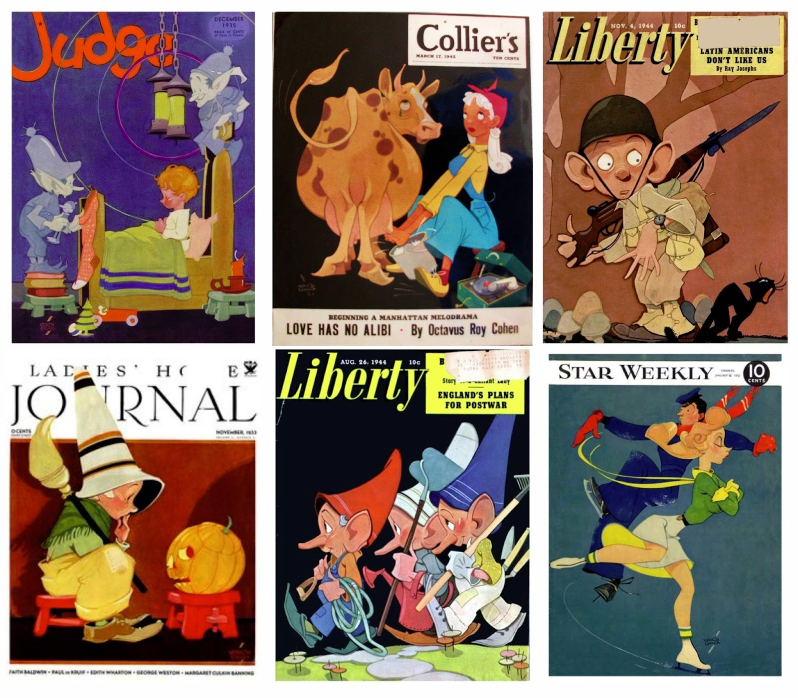 J. Thaddeus Ozark's Cookie Jars and Other Larks: A Touch of Vernon Grant