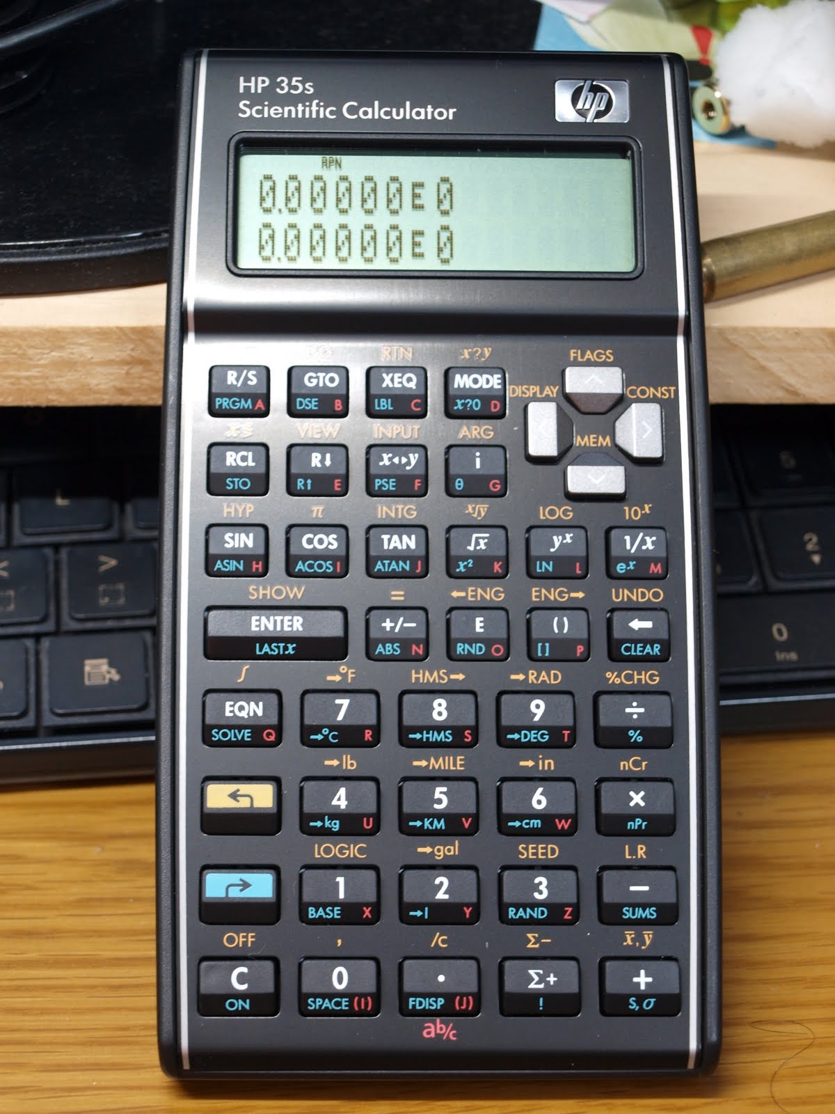 topgunE2の戯言: RPN電卓 HP 35S