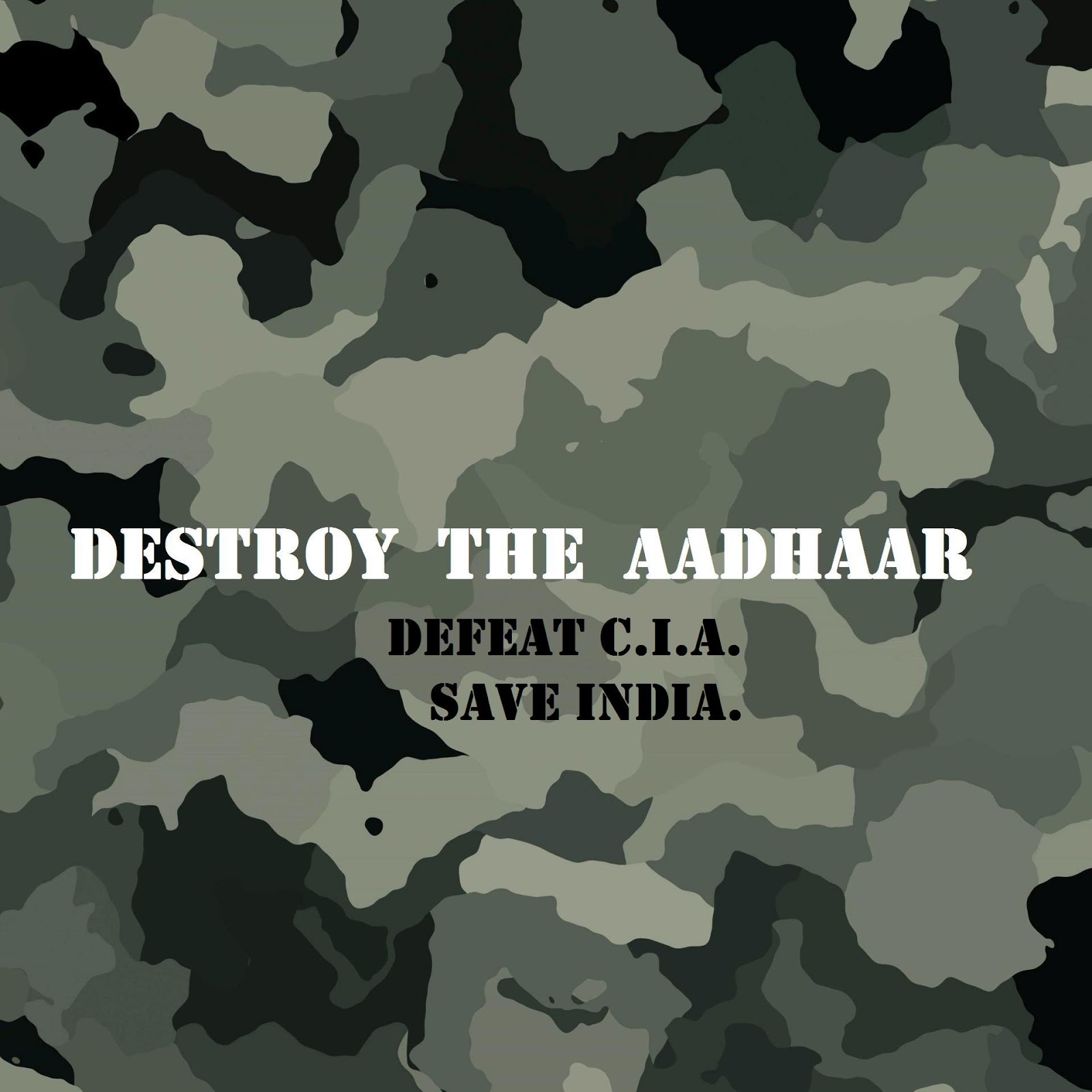 Destroy The Aadhaar: Status of Aadhaar Legality & Ways To Fight UID ...