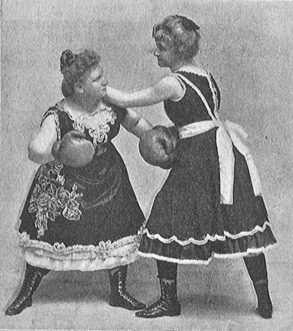 Boxing Sisters Berlin : Fascinating Vintage Pictures Show Victorian ...