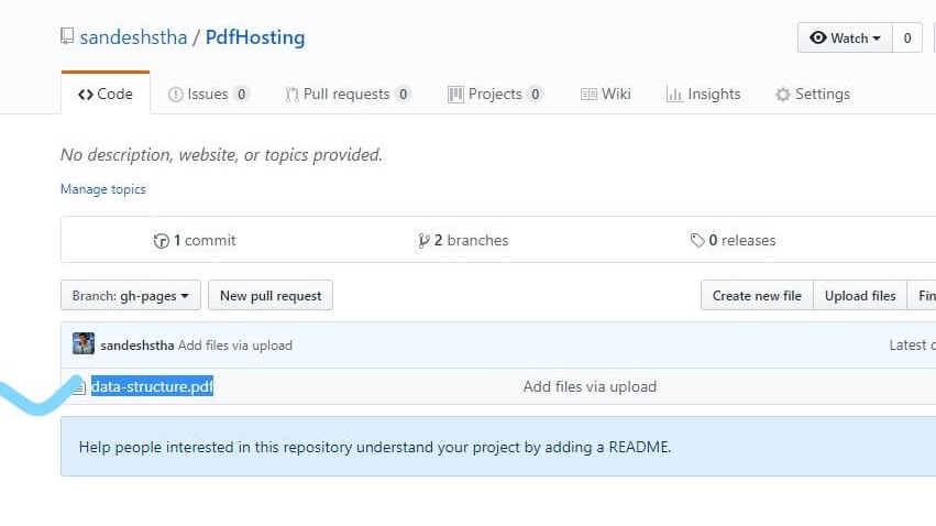 How To Host PDF files in Github | Create Download and Preview Link of ...