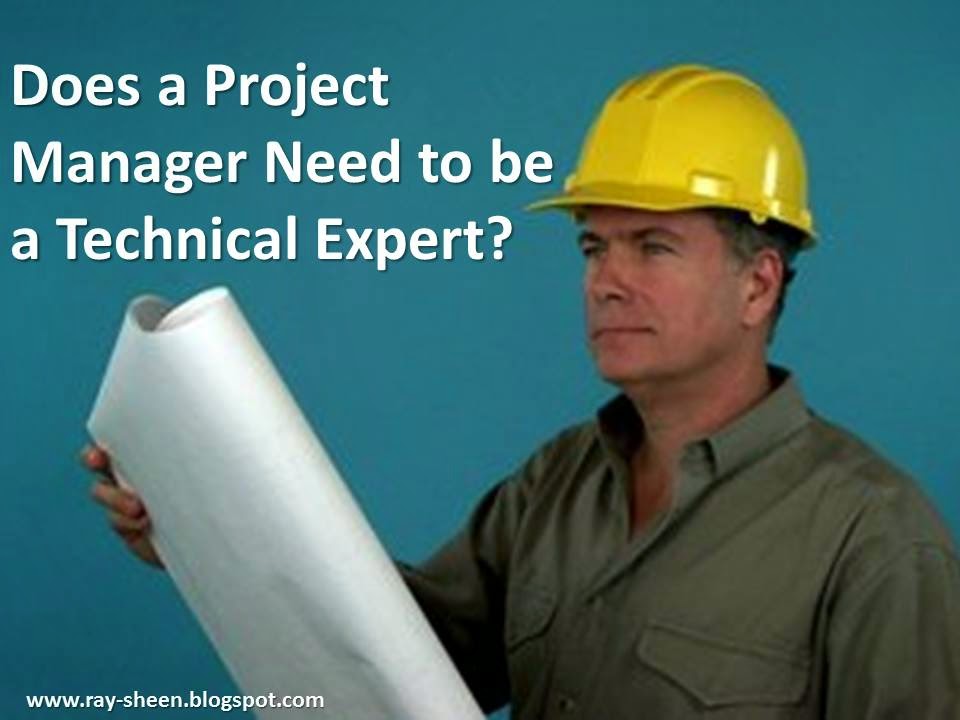 Ray Sheen: Does a Project Manager Need to be a Technical Expert?
