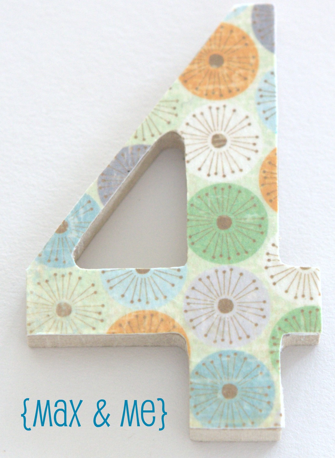 Max & Me: DIY Number Magnets