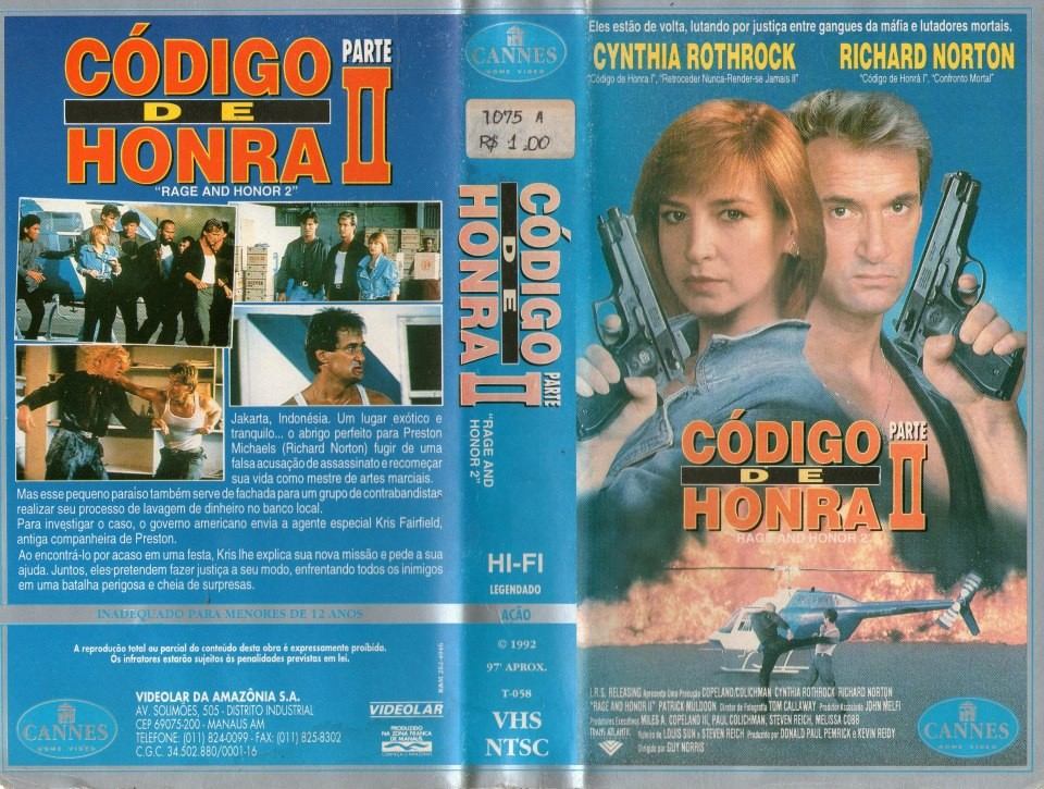 VHS RECORDING: CÓDIGO DE HONRA
