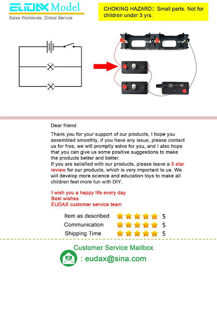 Manual for EUDAX School Labs Basic Electricity Discovery Circuit Kit