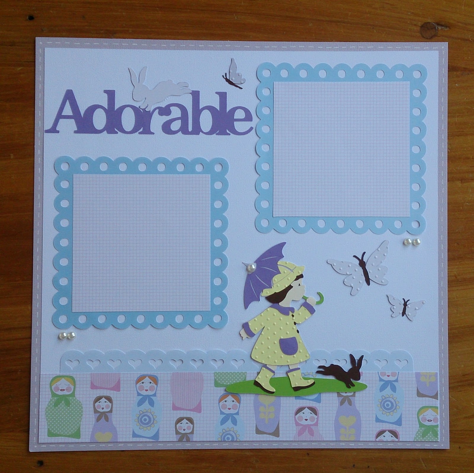 Scrappy Vee: Little Girl Layouts