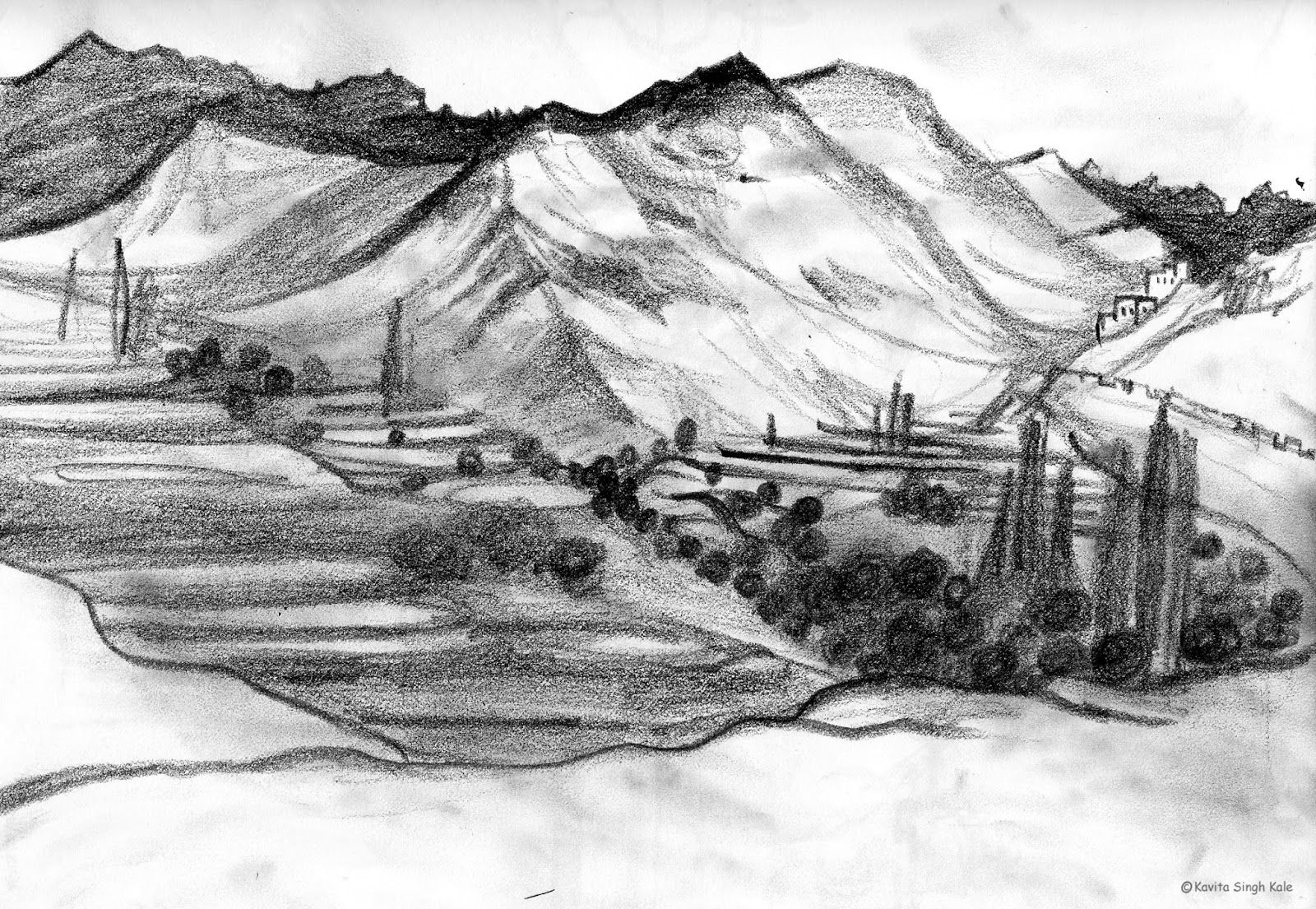 Place Attachment: Drawings from Ladakh