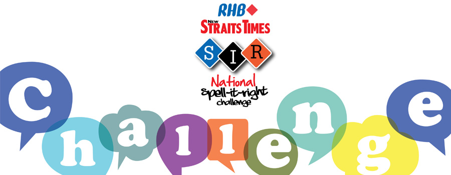 BLOG ANAK PENEROKA: Spell-it-right Challenge